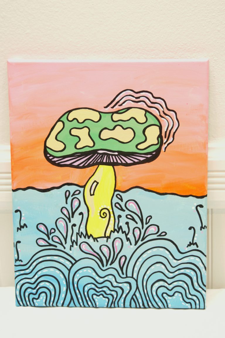 Mr. Mushroom by Jacquelyn Cheffer - Downtown Arts District